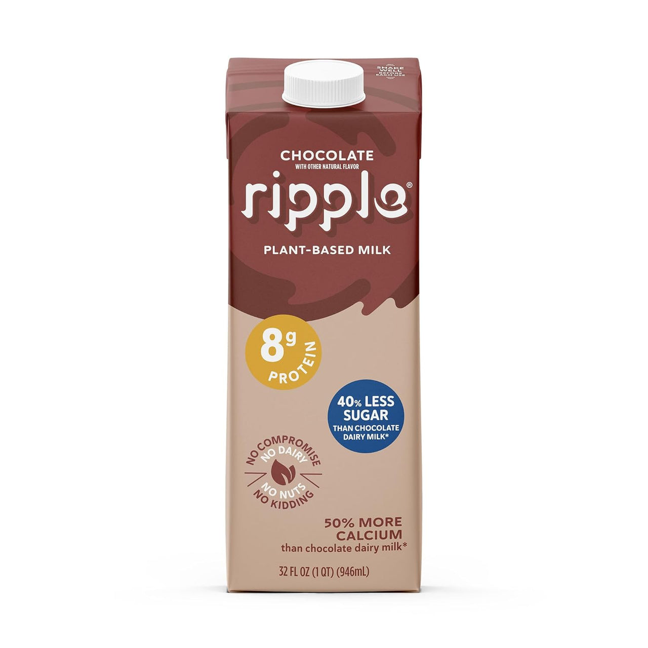 Ripple Chocolate Milk - 32 fl oz – Vegan Black Market