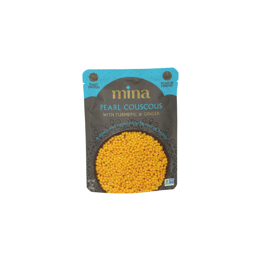 MINA Pearl Couscous with Turmeric and Ginger - 7 oz – Vegan Black Market