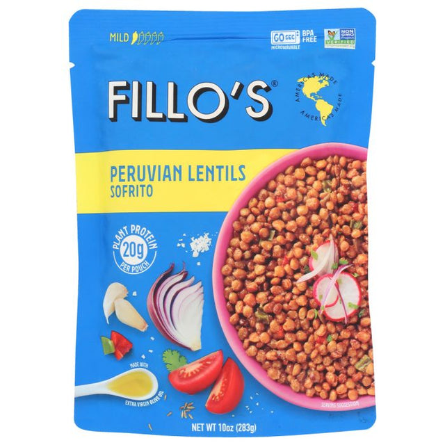 Vegan Peruvian Lentils - 10 oz. | Fillo's Beans and Sofrito – Vegan ...