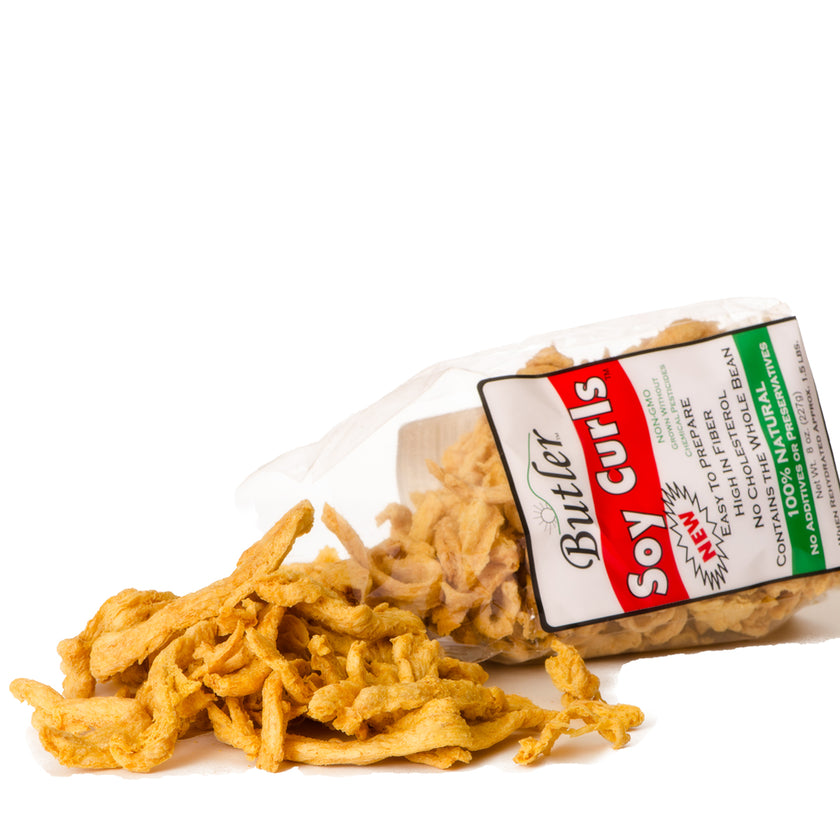 Soy Curls - 8 oz. | Butler Foods – Vegan Black Market