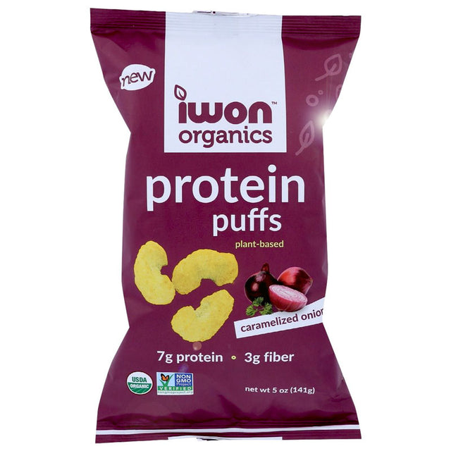 Plant Based Caramelized Onion IWON Organics| Organic Snacks | Vegan ...