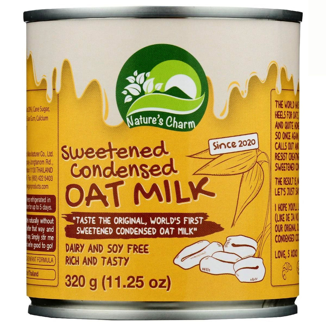 Condensed Oat Milk | Nature's Charm | Sweetened Condensed Oat Milk ...